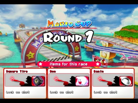 Mario Kart Arcade GP 2: Mario Highway, Normal Mario Cup 1st Round - YouTube