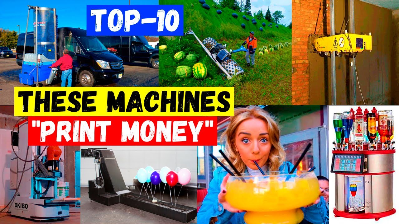 Machines for profitable MINI BUSINESS. Business ideas with little ...