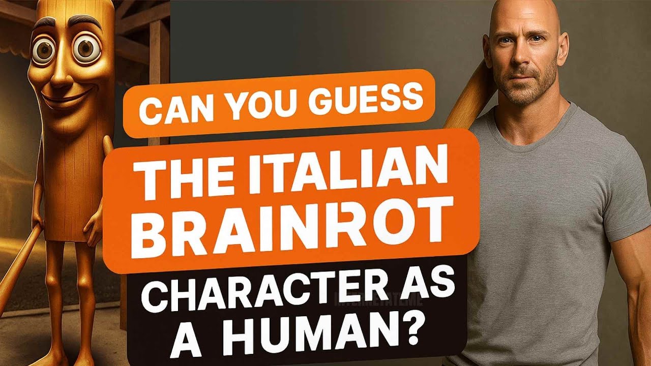 Can You Guess the Italian Brainrot Character as a Human? - YouTube