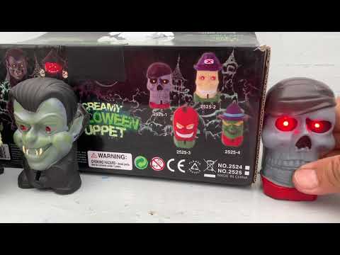Pocket Screamers aka Screamy Halloween Puppets - YouTube