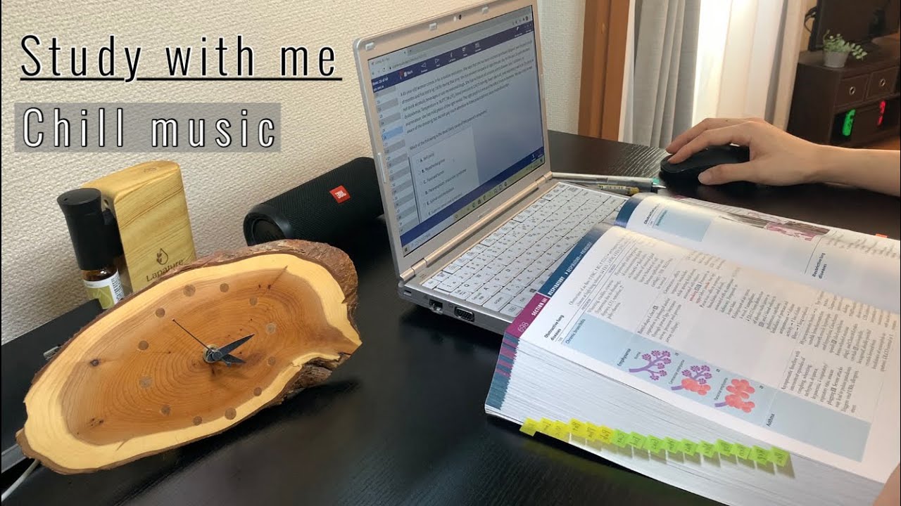1 HOUR STUDY WITH ME[Chill / Medical student / USMLE / Japan] - YouTube