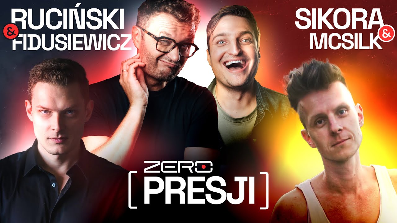 ZERO PRESJI #33 - RUCIŃSKI, SIKORA, FIDUSIEWICZ, MC SILK - YouTube