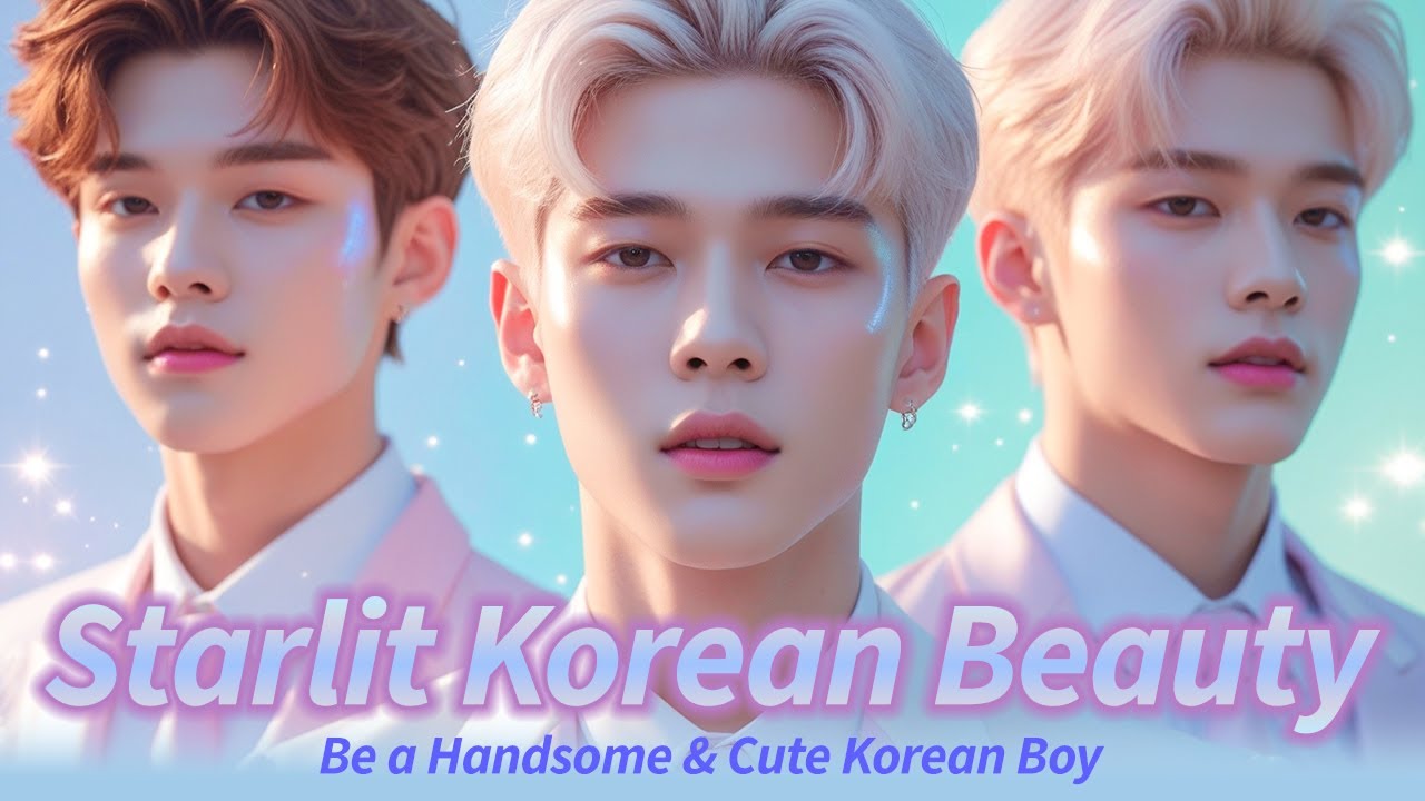 “Korean Male Beauty Subliminal – Handsome Oppa Aura ” #subliminal # ...