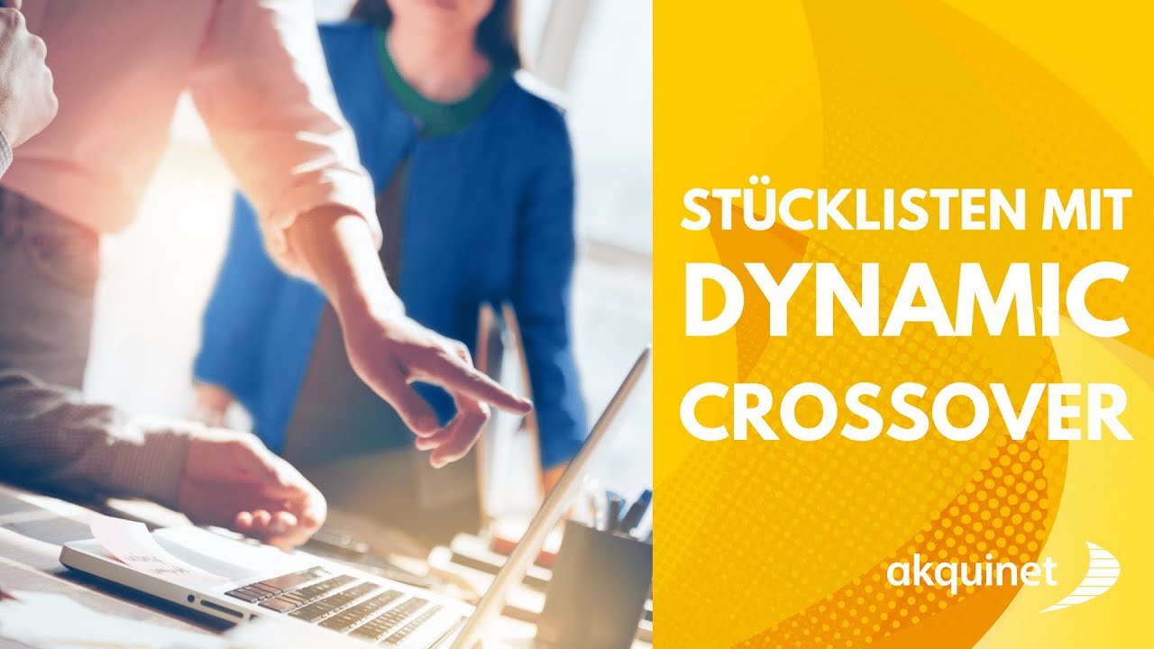 Stücklisten mit dynamic crossover - Microsoft Business Central 365 ...