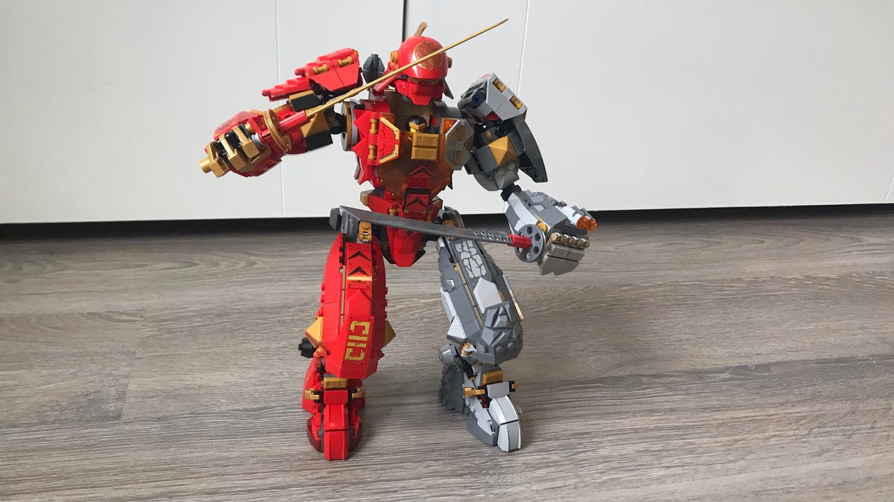 Lego ninjago 71720 fire stone mech set REVIEW!!!!!! - YouTube