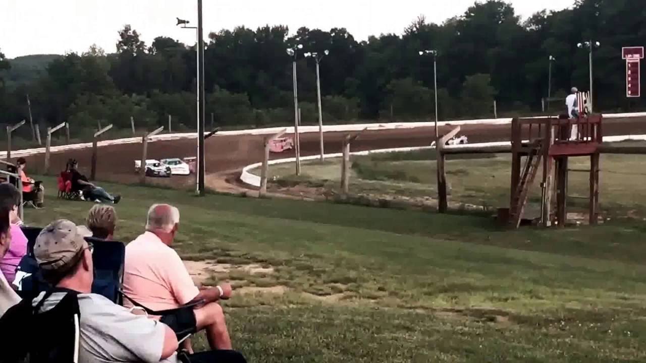 Roaring Knob Speedway: Fast Track Crate Latemodel Heat Race #1 June ...
