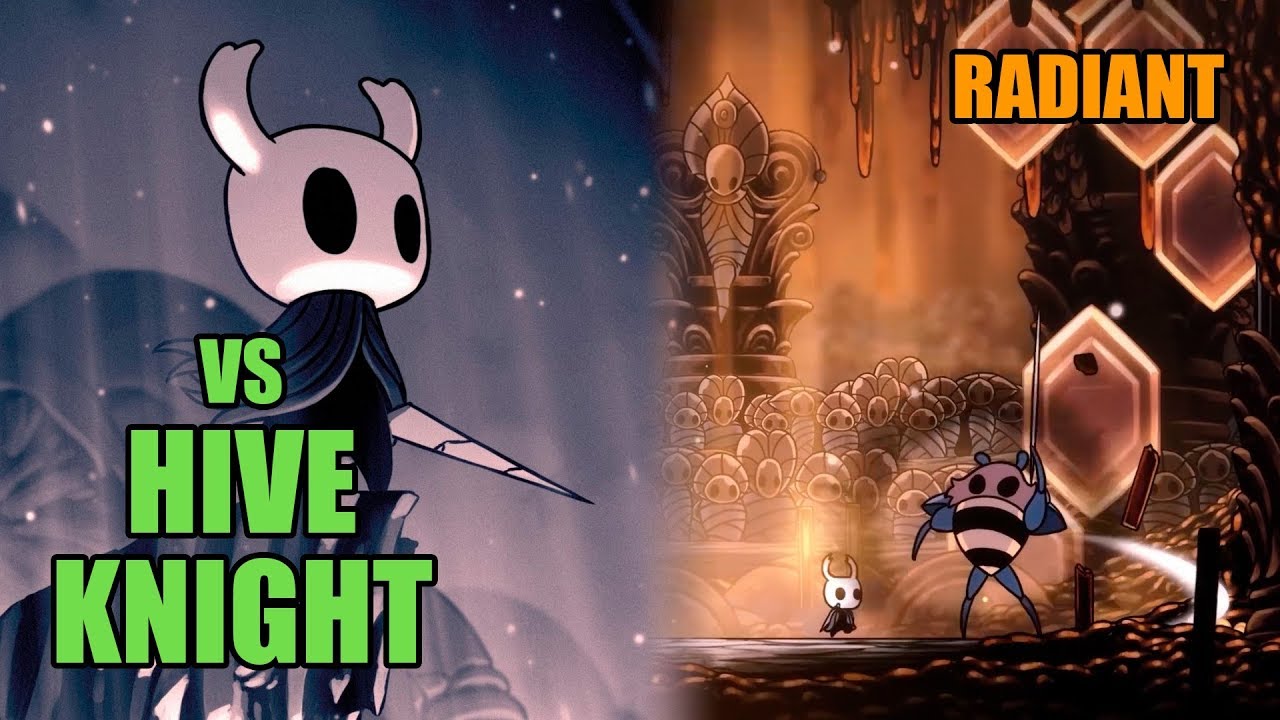 Hollow Knight - Hive Knight - Рыцарь Улья [Boss Battle, Radiant, No ...