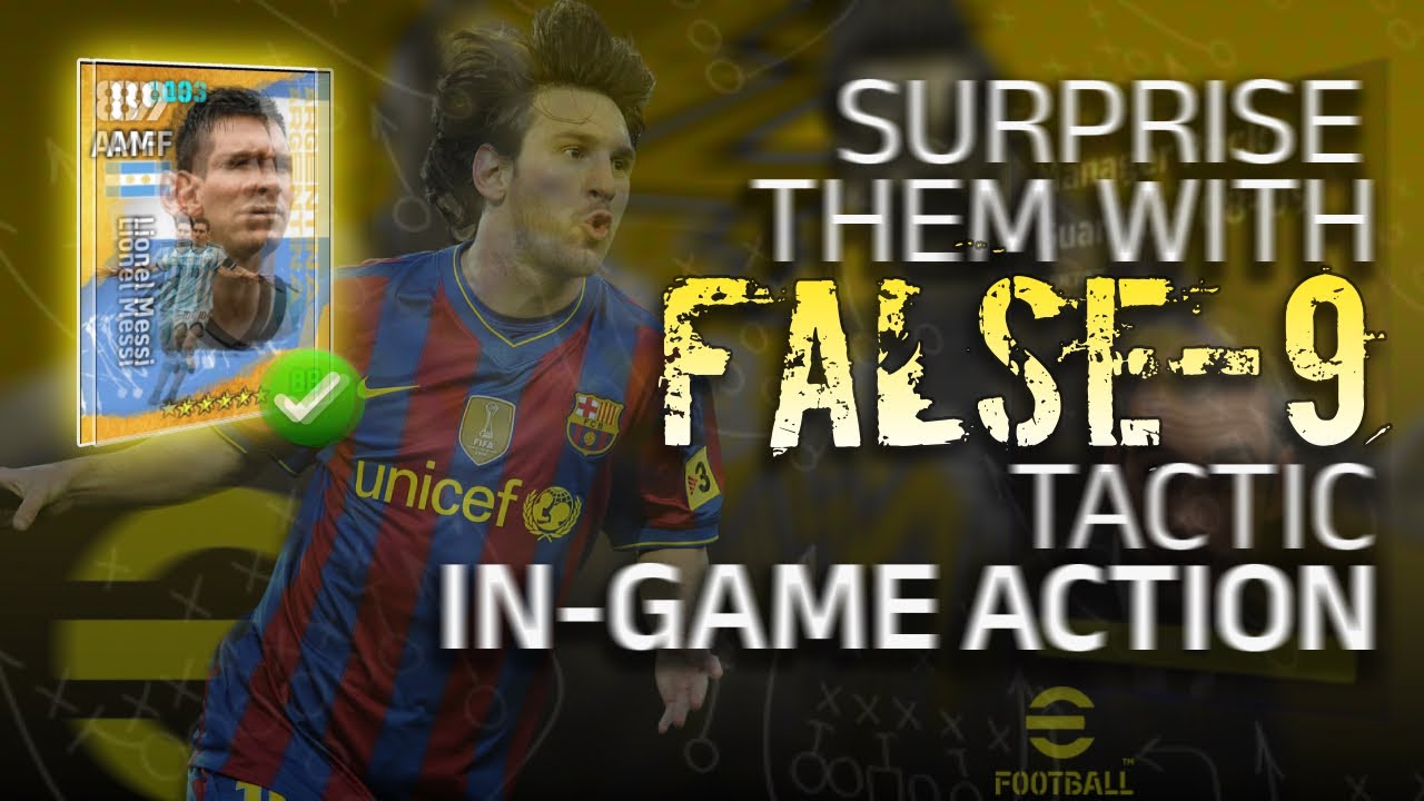 False 9 tactics | This is surprising | efootball - YouTube