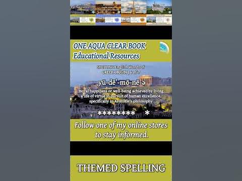SPELLING English Word of GREEK ORIGIN | 6 of 7 - YouTube