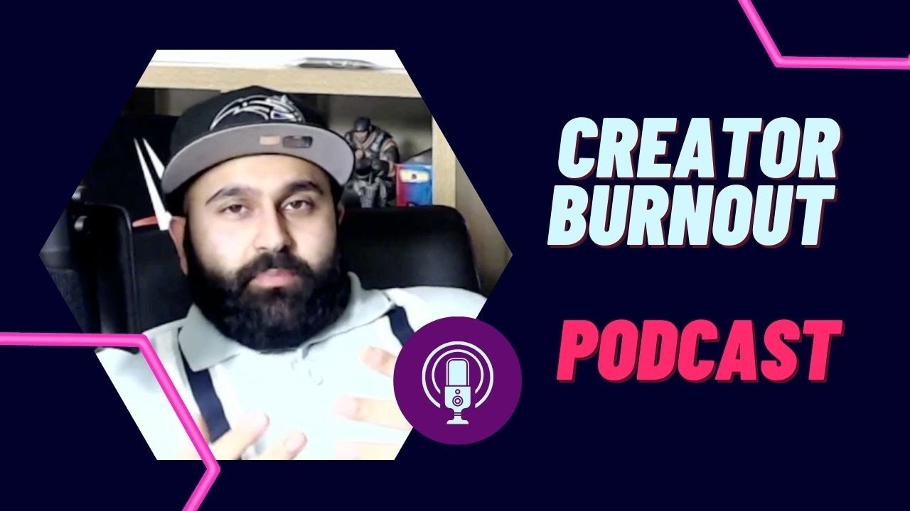 how to deal with creator burnout podcast - YouTube