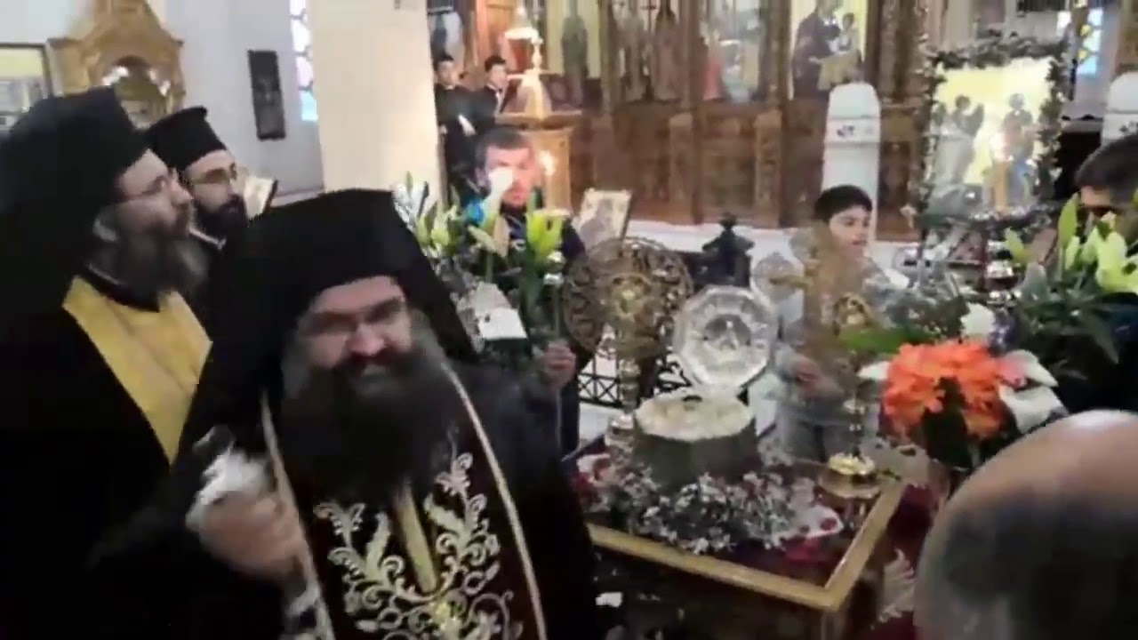 ΥΠΟΔΟΧΗ ΤΙΜΙΑΣ ΚΑΡΑΣ ΑΓ. ΠΑΡΘΕΝΘΙΟΥ - YouTube