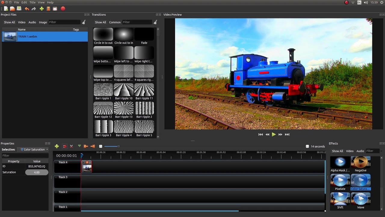 OpenShot Enhance The Color Of A Video Clip Or Create A Technicolor Video A Video Editing openshot-enhance-the-color-of-a-video-clip-or-create-a-technicolor-video-a-video-editing
