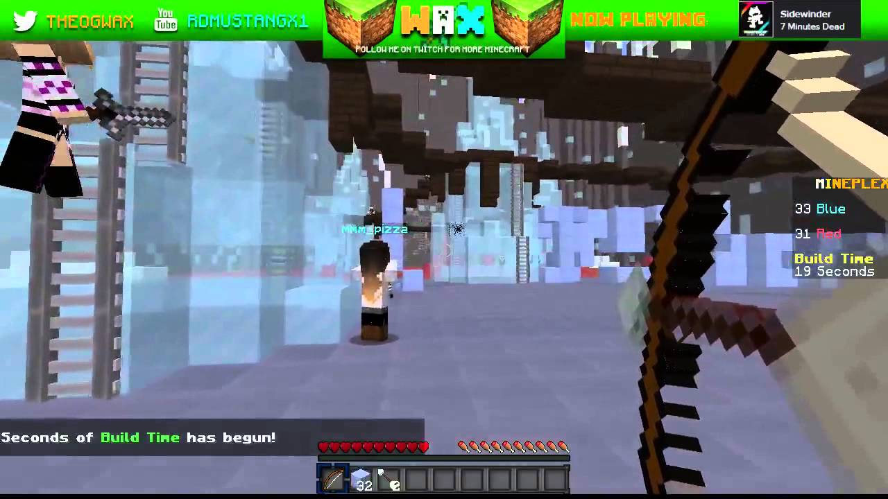Mini Games with Wife and WAX (52/730) us.mineplex.com - 9 / 10 - YouTube