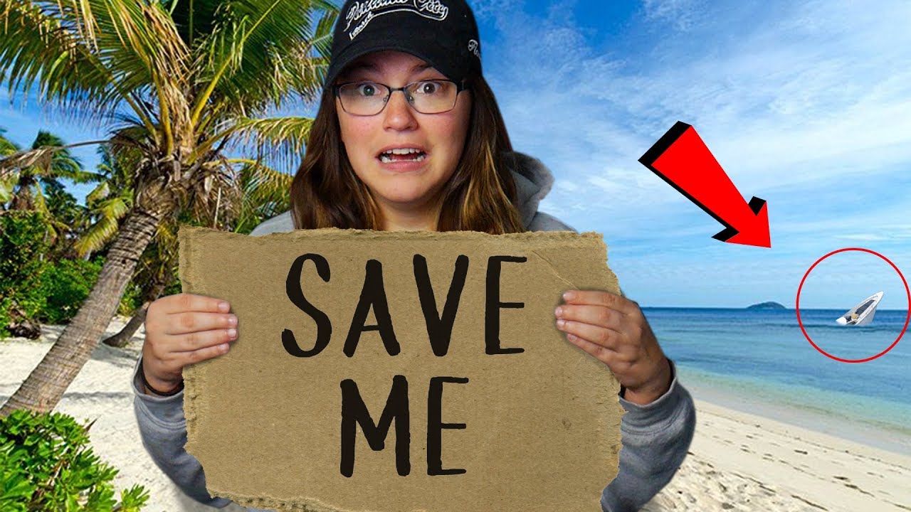 STRANDED ON AN ISLAND WITHOUT A BOAT | Raft #1 - YouTube