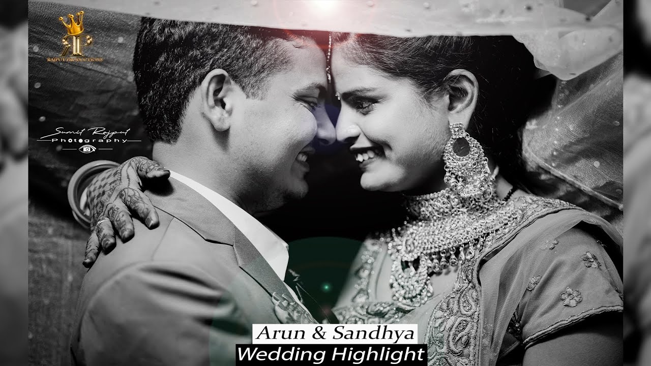 Cinematic Wedding Highlight 2020 | Arun & Sandhya | Rajput Productions ...