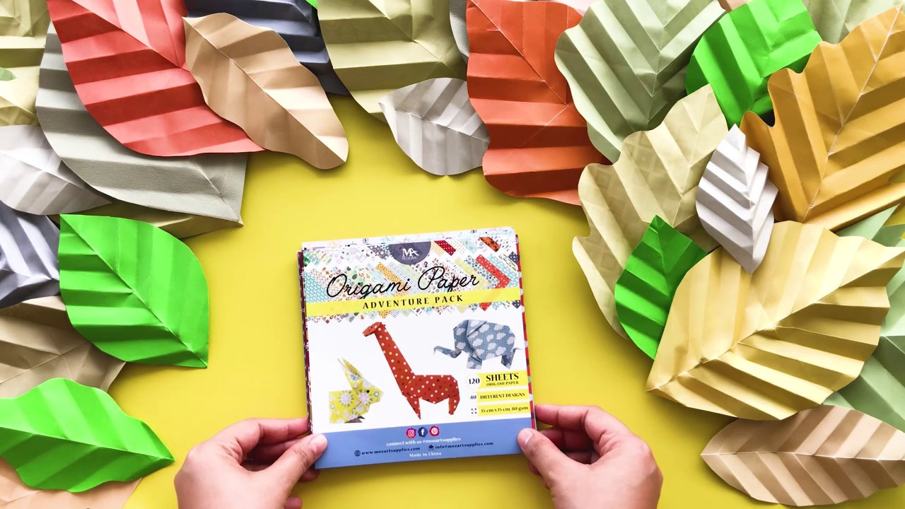 Create and Craft with Origami Adventure Set by MozArt Supplies - YouTube
