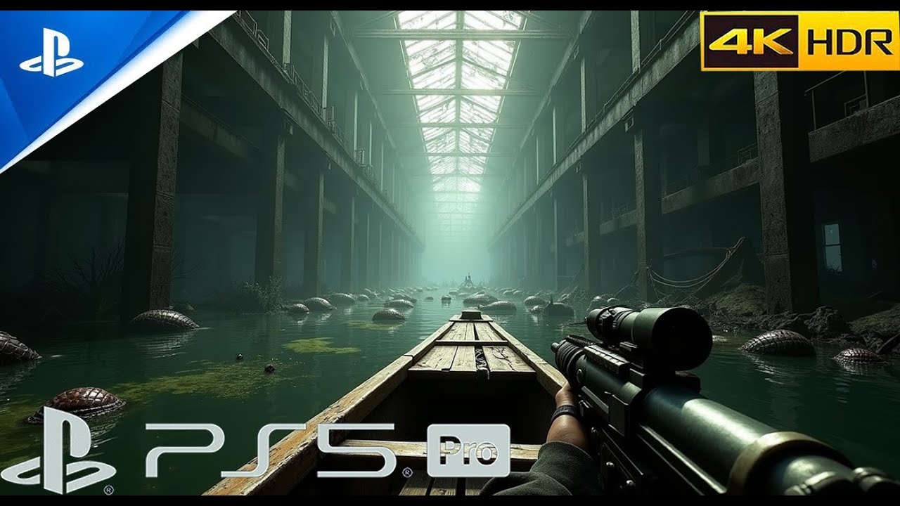 The Flooded Factory Exploration | ULTRA Realistic Graphics (4K 60FPS ...