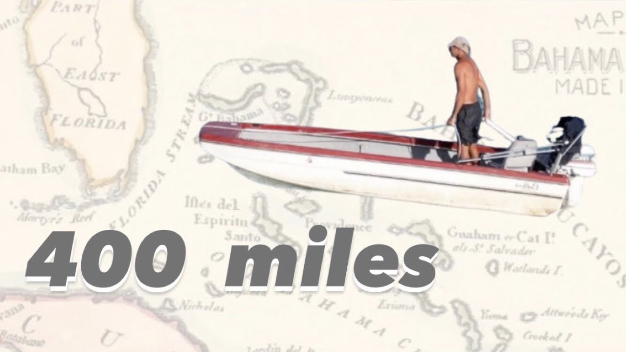 Florida to The Bahamas in small boat - YouTube