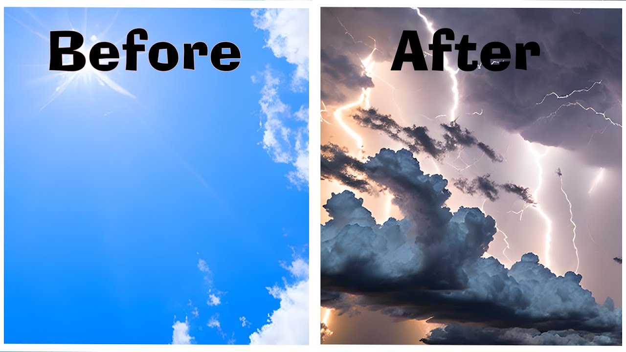 AI-Generated Time Lapse: Sunshine to Storm Clouds - YouTube