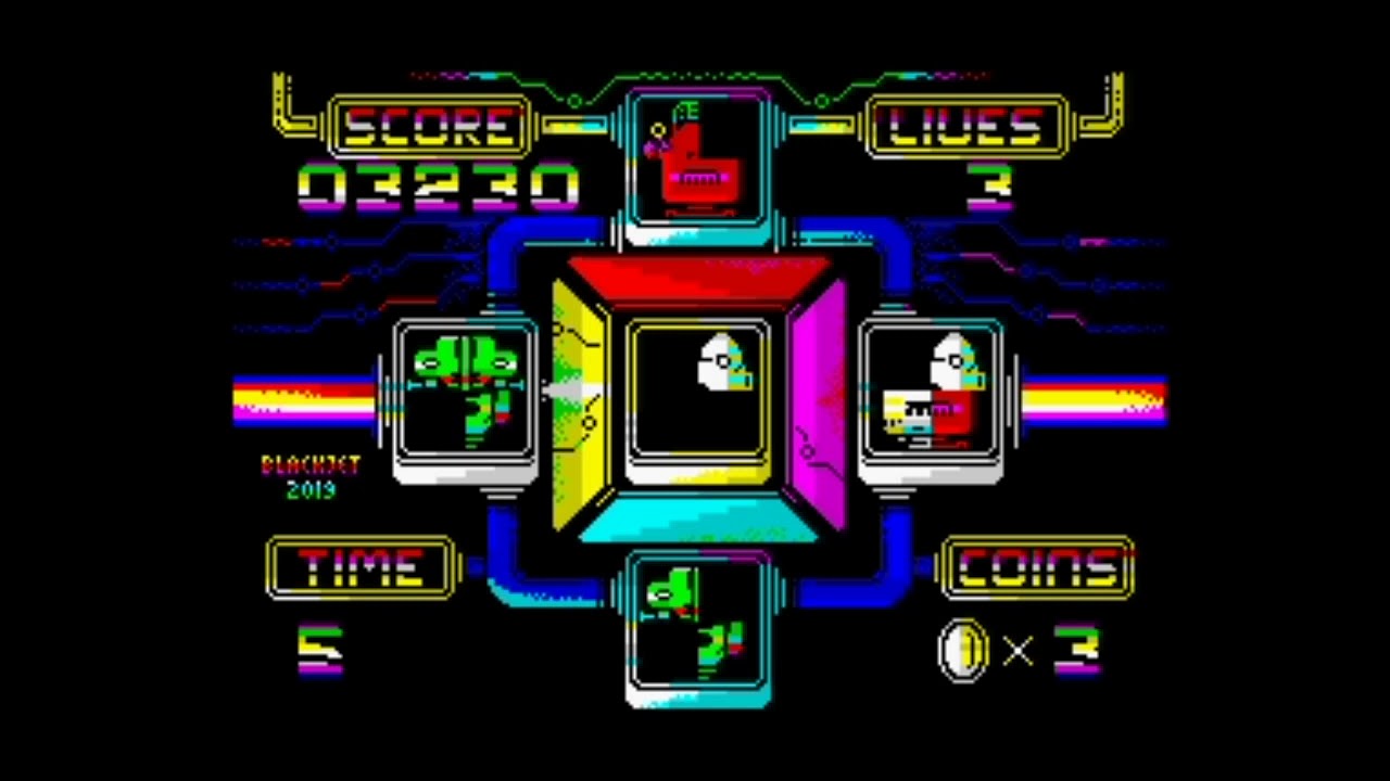 Sploids (2019) Walkthrough + Review, ZX Spectrum - YouTube