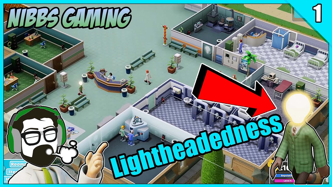 Getting Lightheaded - Two Point Hospital - Hogsport - Ep 1 - YouTube