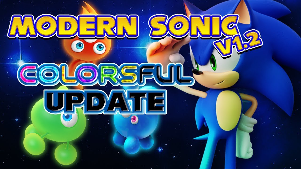 [Release] Modern Sonic in Sonic Mania ver 1.2 ! - YouTube