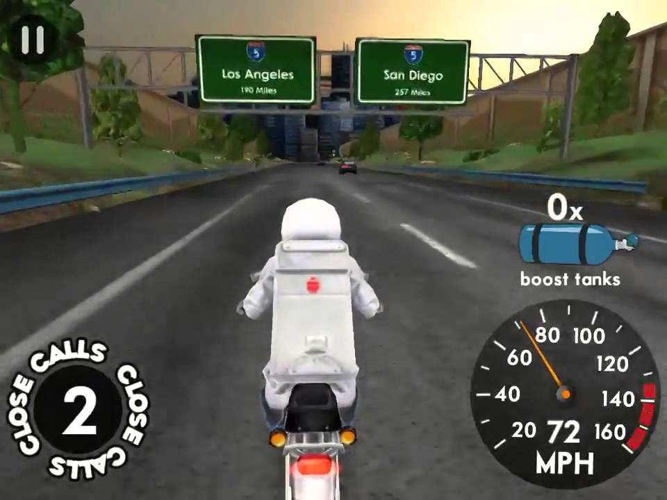 Highway rider gameplay with buzz - YouTube