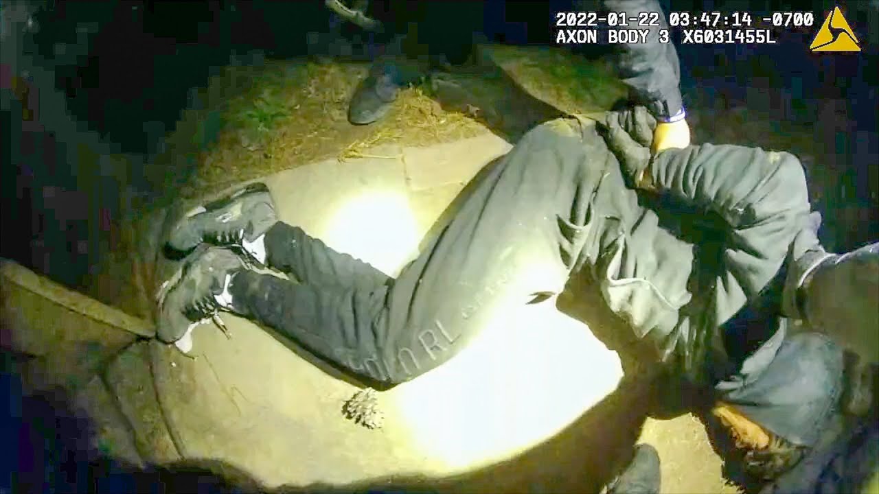 Police Catch Bank Thief Hiding in Garbage Can - YouTube