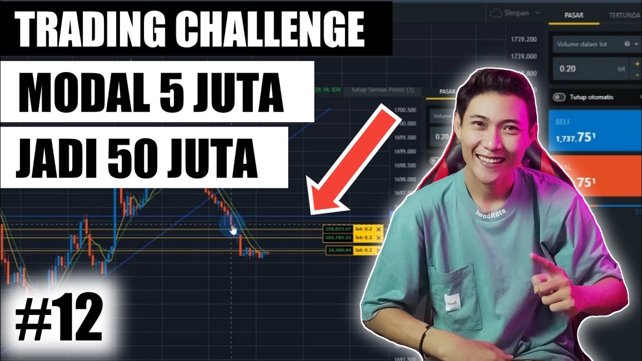 LANJUT TRADING MODAL 5 JUTA TARGET 50 JUTA (#12) - YouTube