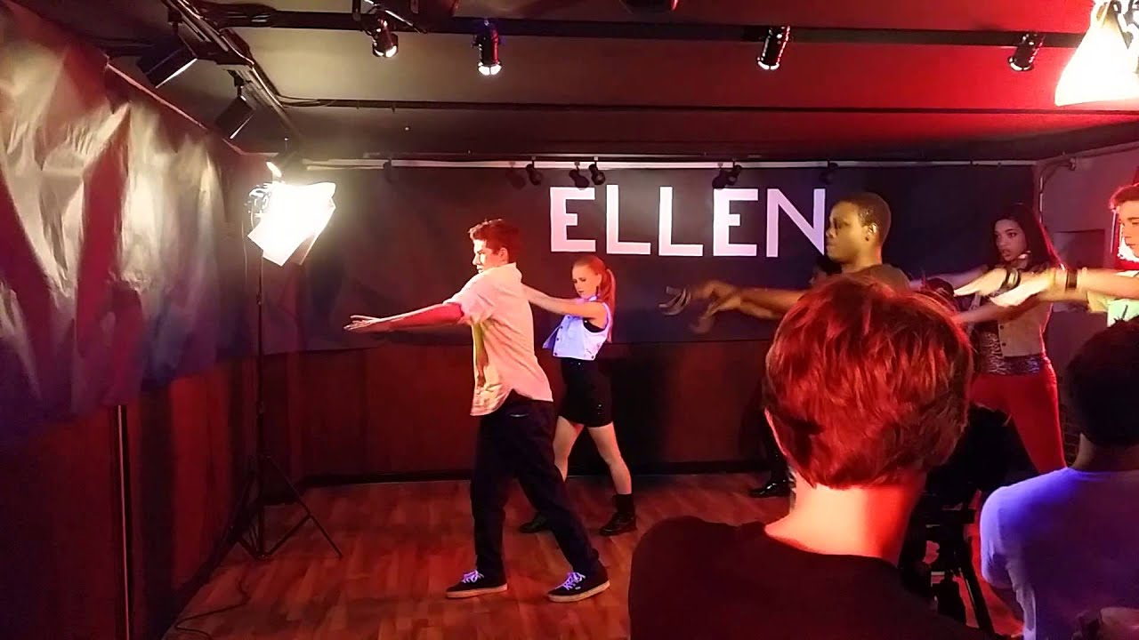 Ellen music video feat Ryan Boz, 14 yr old dancer - YouTube