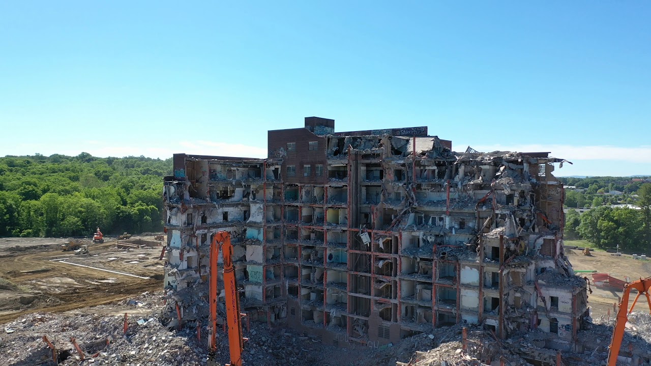 Work continues at HRPC - YouTube