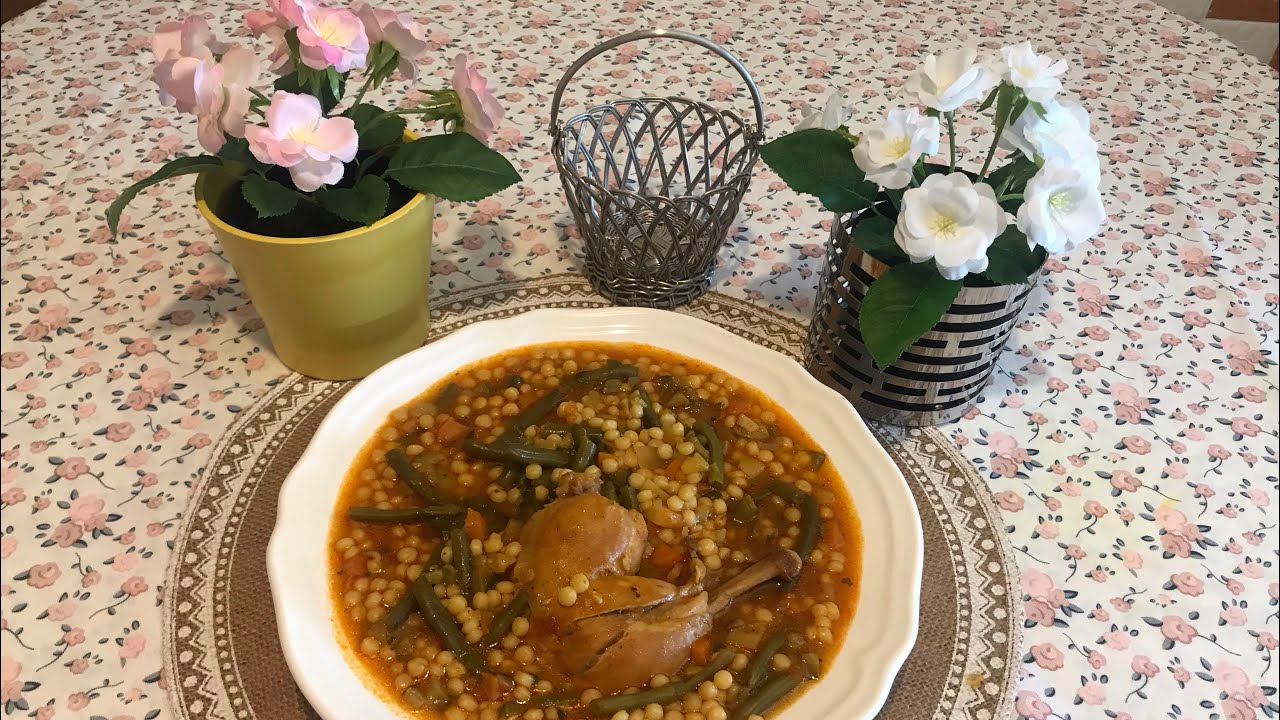Recette berkoukess te3 zmen - YouTube