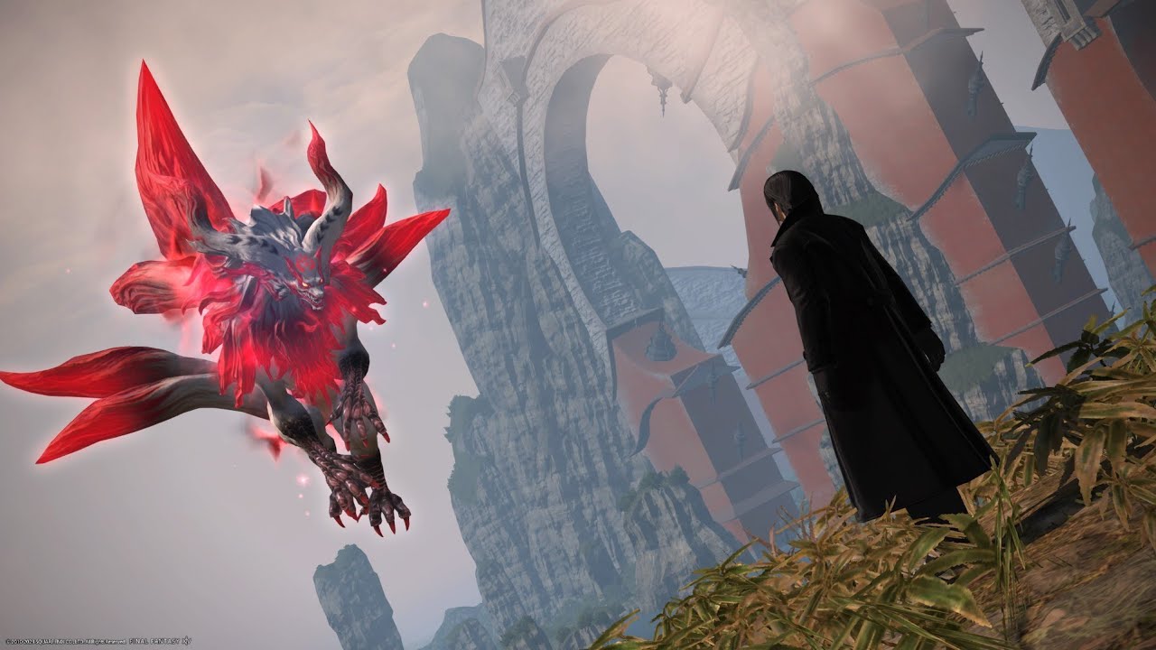FINAL FANTASY XIV - A Lone Wolf No More Quests, Kamuy of the Nine Tails ...
