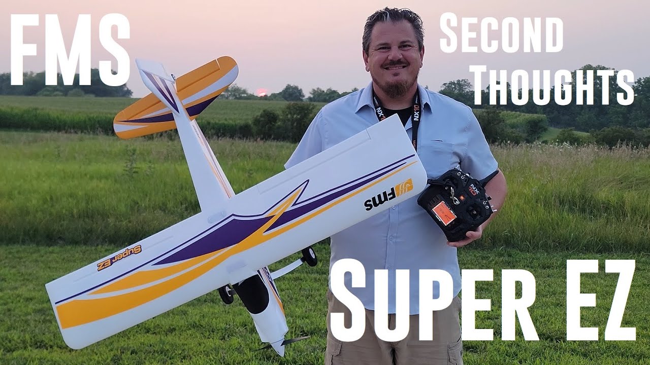 FMS - Super EZ - 1220mm - Second Thoughts - YouTube