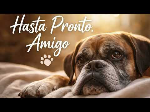 Hasta Pronto, Amigo 🐾 | Canción de Despedida para un Perro que Amamos.