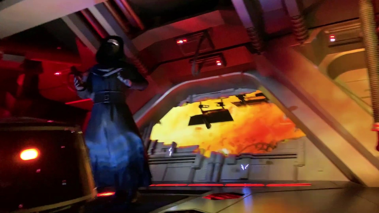 NEW Full Ride Disney Star Wars Ride - Rise of the Resistance Ride ...