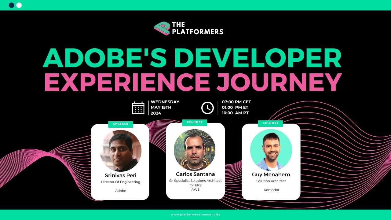 Adobe's Developer Experience Journey - Srinivas Peri, Adobe - YouTube