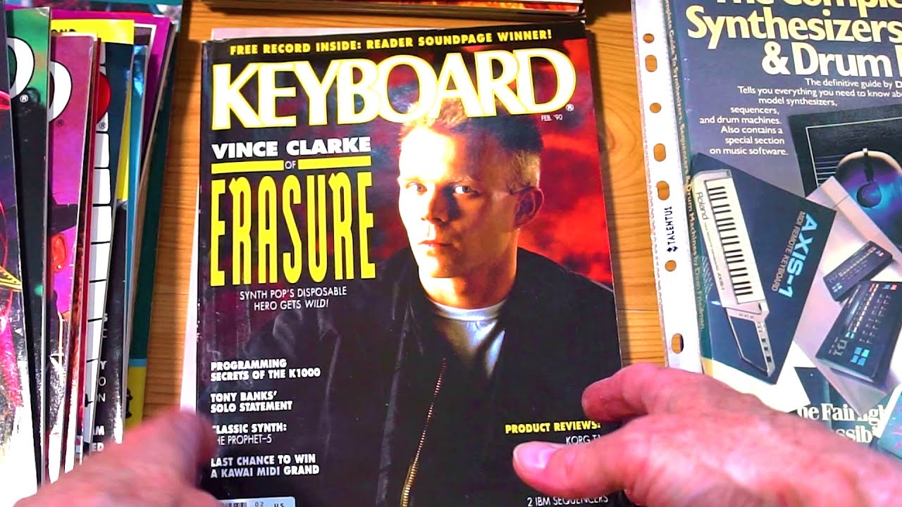 Keyboard Mag Feb. '90 | What Was In It? - YouTube