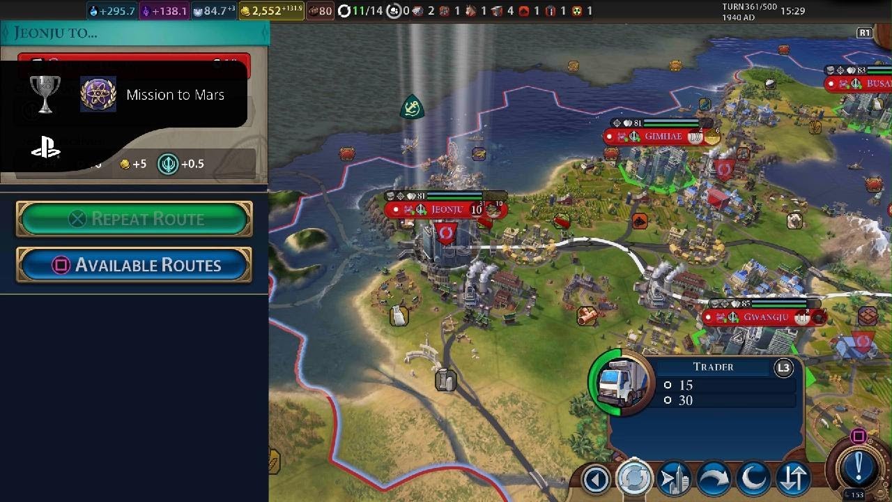 Sid Meier's Civilization VI ~ Mission to Mars Trophy - YouTube