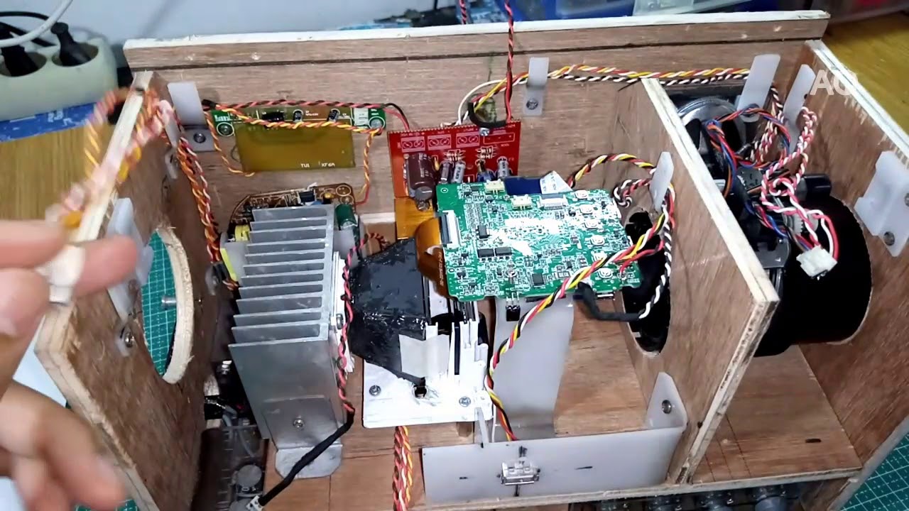 Modifikasi YG300 detail koneksi (Full Skema) Testing sebelum dicat ...