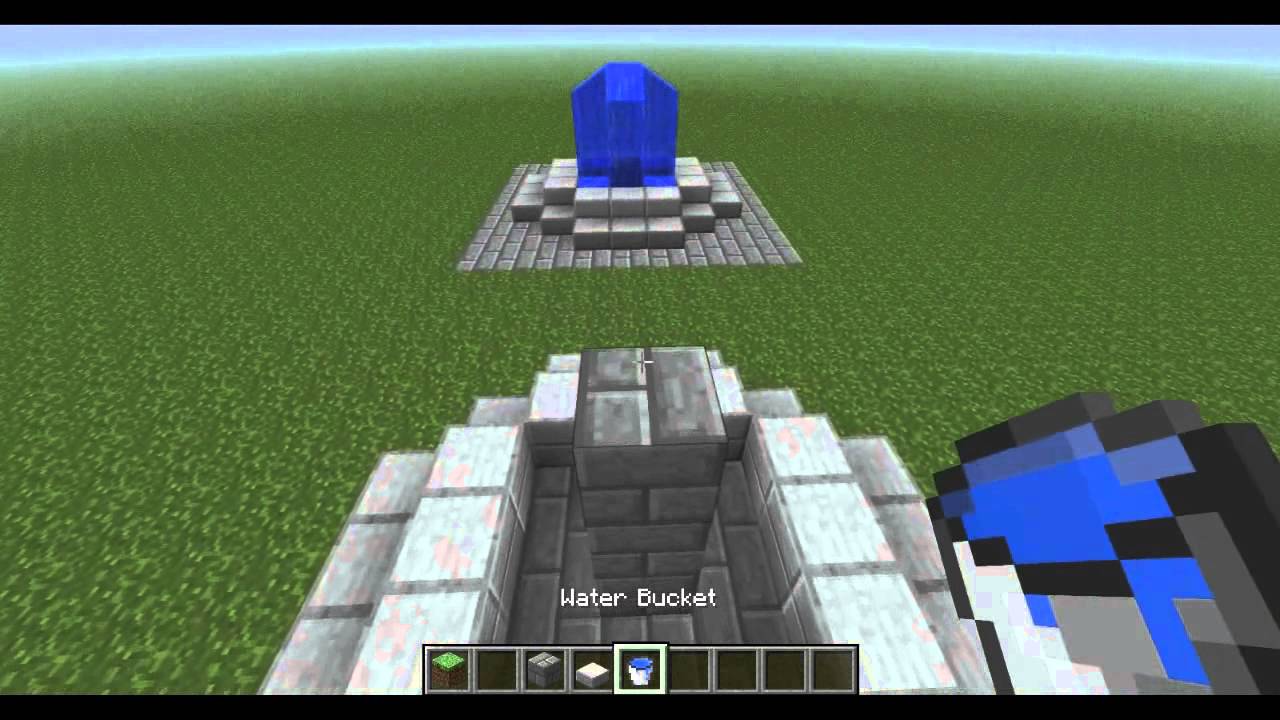 minecraft fontana - YouTube