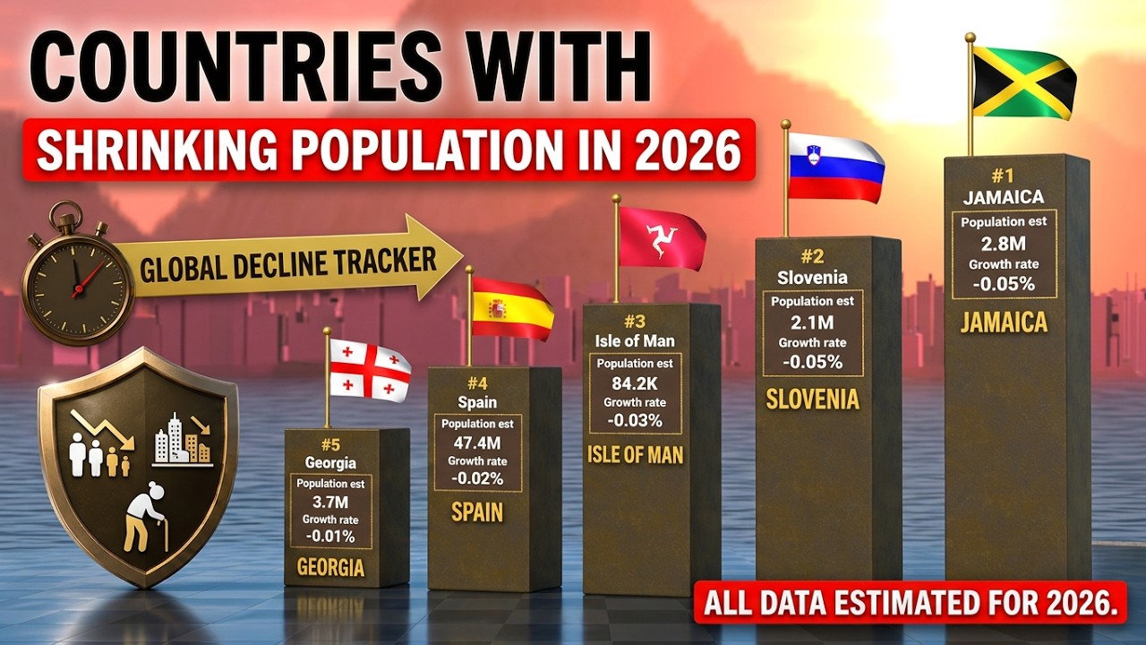 Which Countries Are Losing Population in 2026? - YouTube
