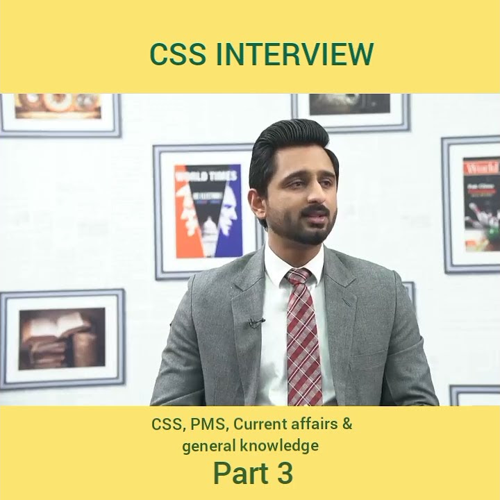 CSS Mock Interview | Muhammad Jawad | World Times Institute | Full Interview - YouTube