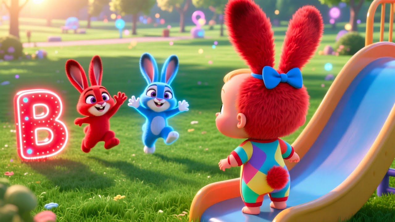 Magical ABC Park Fun 🌈 Alphabet Song for Kids | Learn Letters A to Z ...