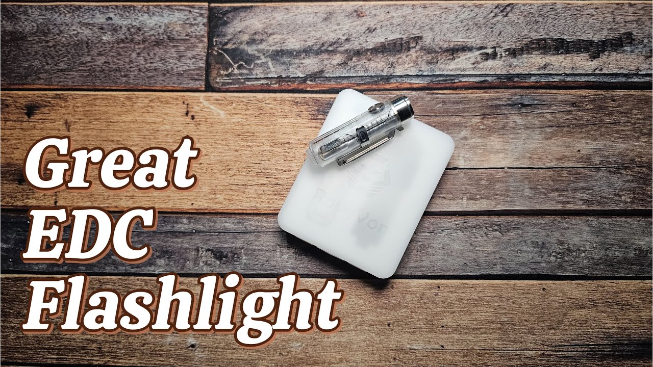 My EDC Flashlight | RovyVon Aurora A8 Flashlight with Sidelights - YouTube