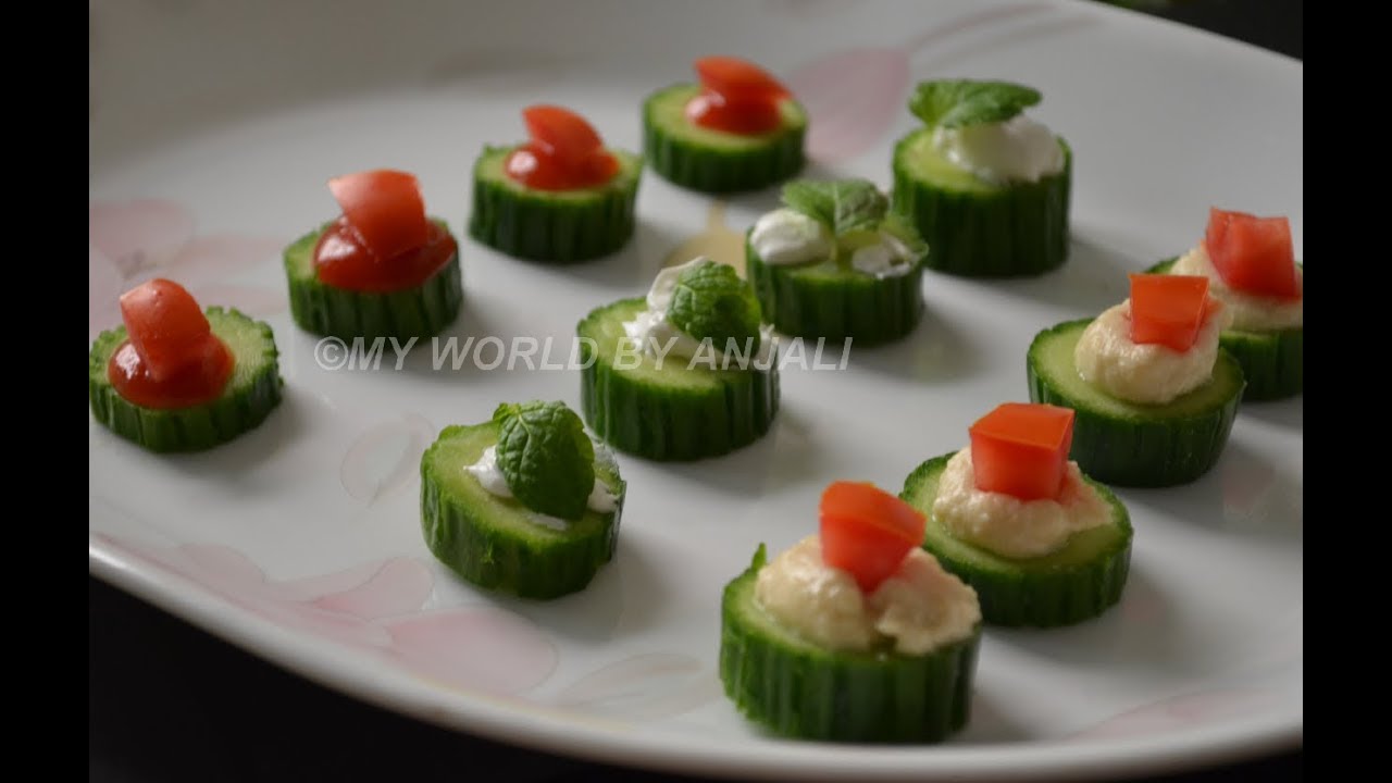 Cucumber wheels II Kids Special Dish II Party Appetizer II Healthy ...