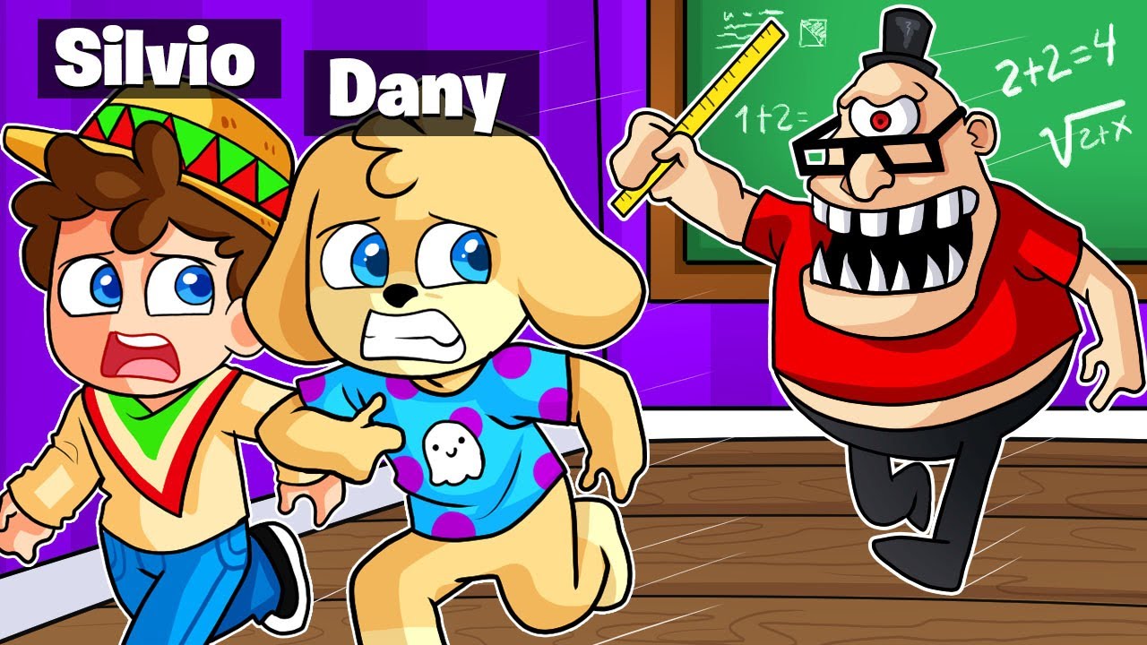 ¡ESCAPA del PROFESOR BIZARRO MR STINKY'S!📚 🏻😨en ROBLOX con SILVIOGAMER ...