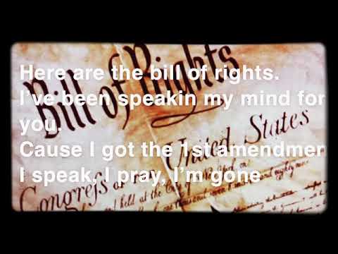Bill of rights song American government - YouTube