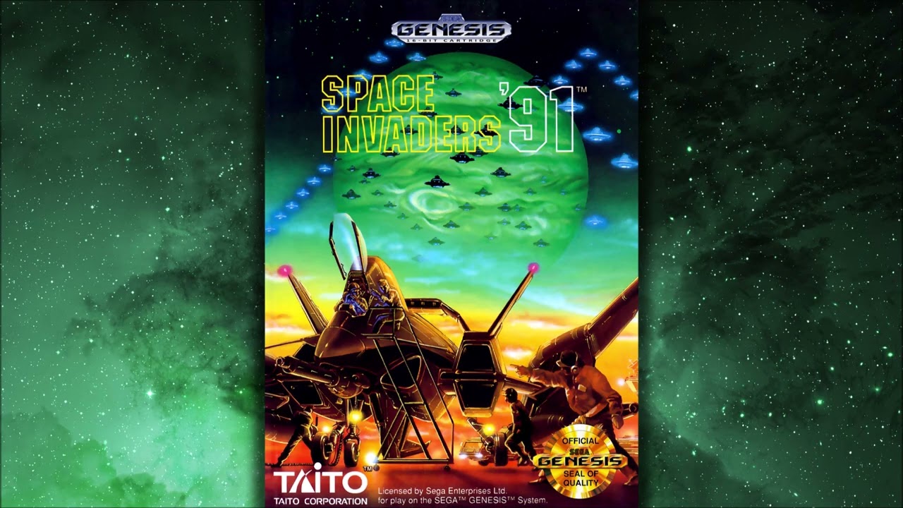 Space Invaders '91 -03- Rounds 2, 11, 14 (SEGA GEN/MD) - OST - YouTube