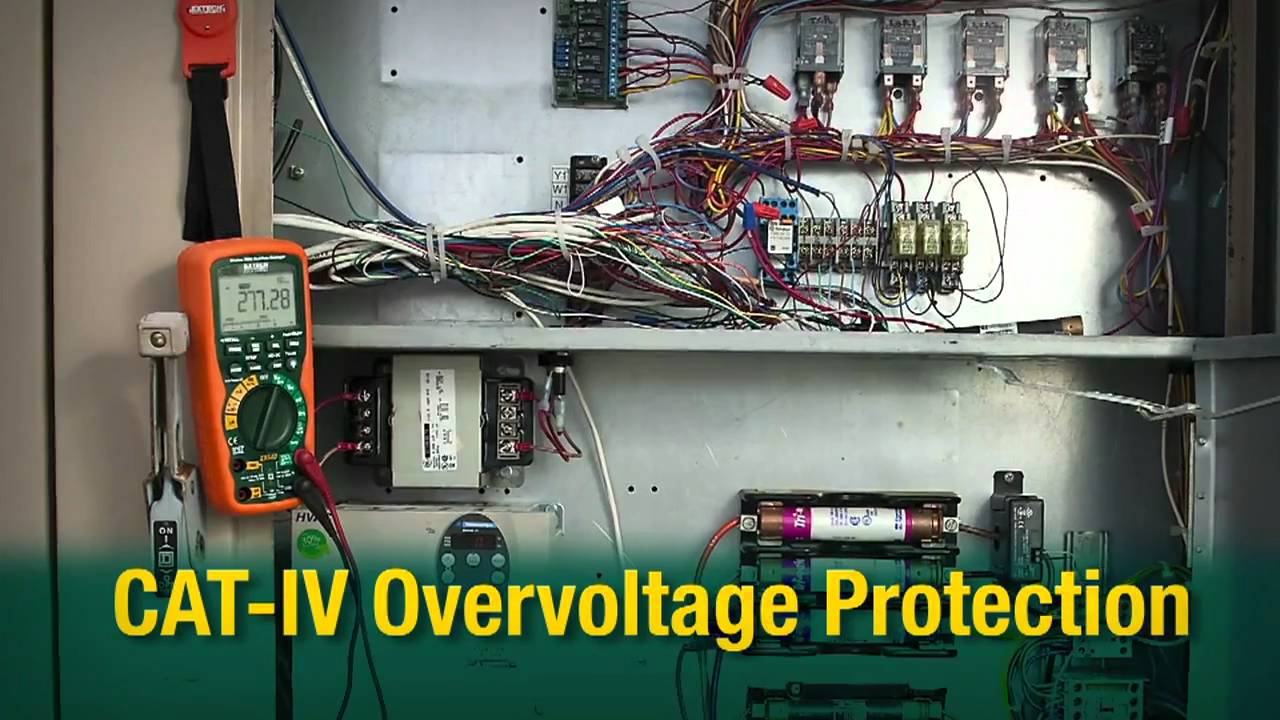 Extech EX540 Digital Multimeter and Datalogger with Wireless PC ...